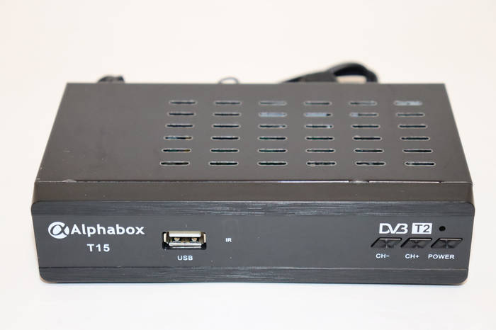 Купить Alphabox T15 цифровой эфирный DVB-T2 ресивер, цена 550 ₴ — Prom ...