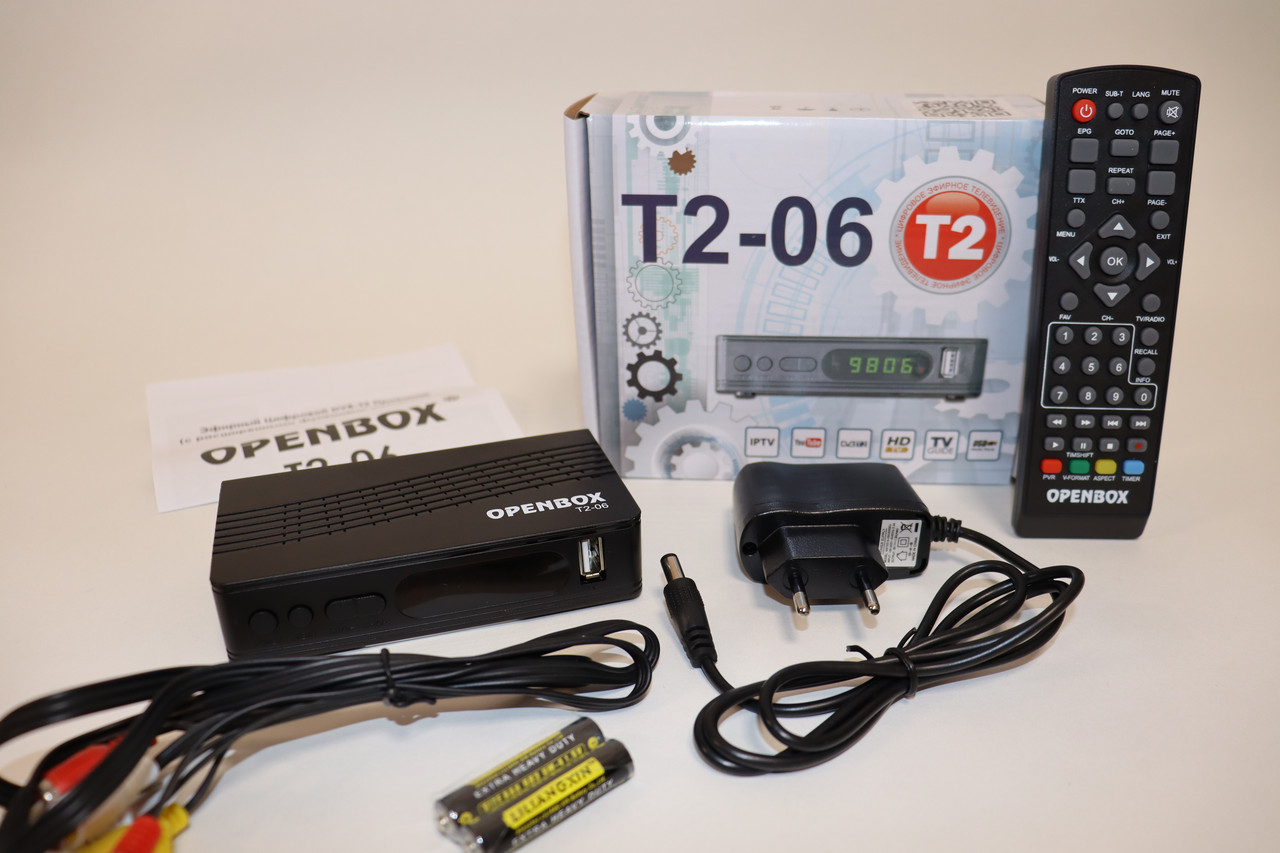 Openbox T2-06 цифровой эфирный DVB-T2 ресивер: продажа, цена в Харькове. Ресиверы цифрового ...