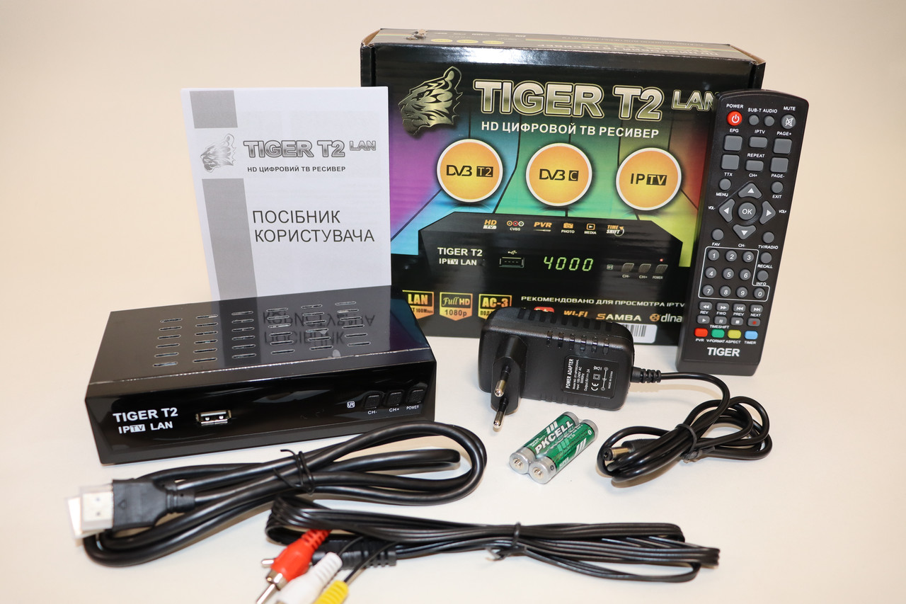 Tiger T2 IPTV LAN: продажа, цена в Харькове. Ресиверы цифрового ...
