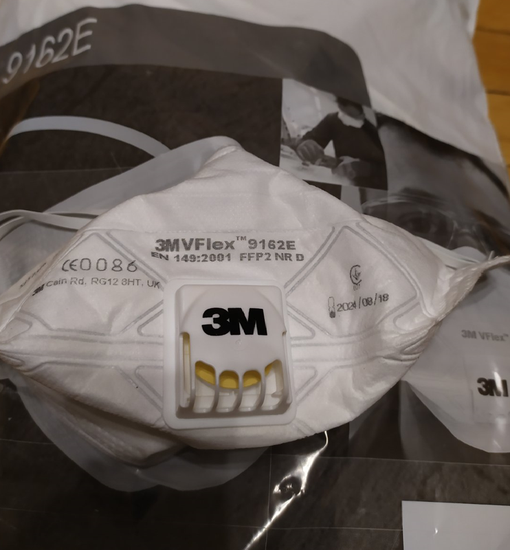 Респіратор 3M 9162 Vflex FFP2 протиаерозольний в упаковці по 15 штук, ціна 800 грн — Prom.ua (ID ...
