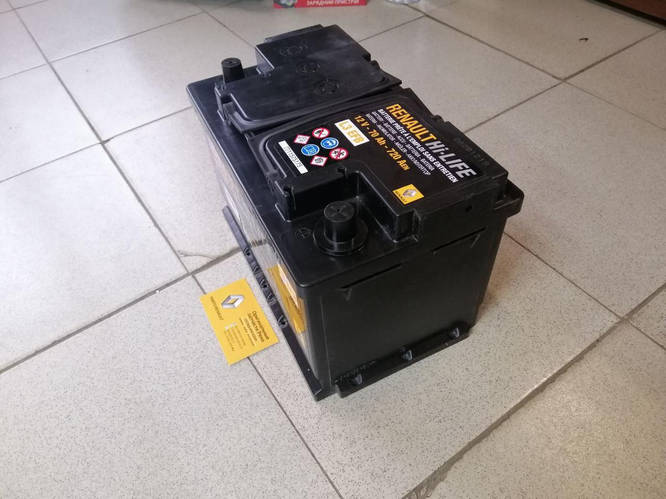 Аккумулятор L3 EFB 12V 70Ah 720 Aen Renault Logan 2 (Original ...