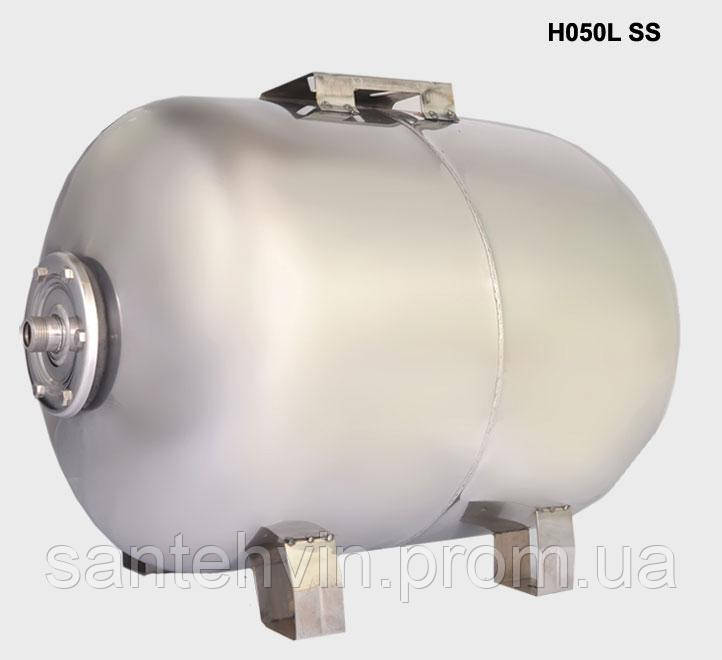 Гидроаккумулятор 50 Л. Горизонтальный Euroaqua Нержавейка — Купить ...