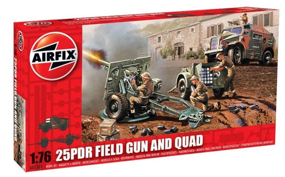 25PDR Field Gun & Quad. 1/76 AIRFIX 01305: продаж, ціна у Запоріжжі ...