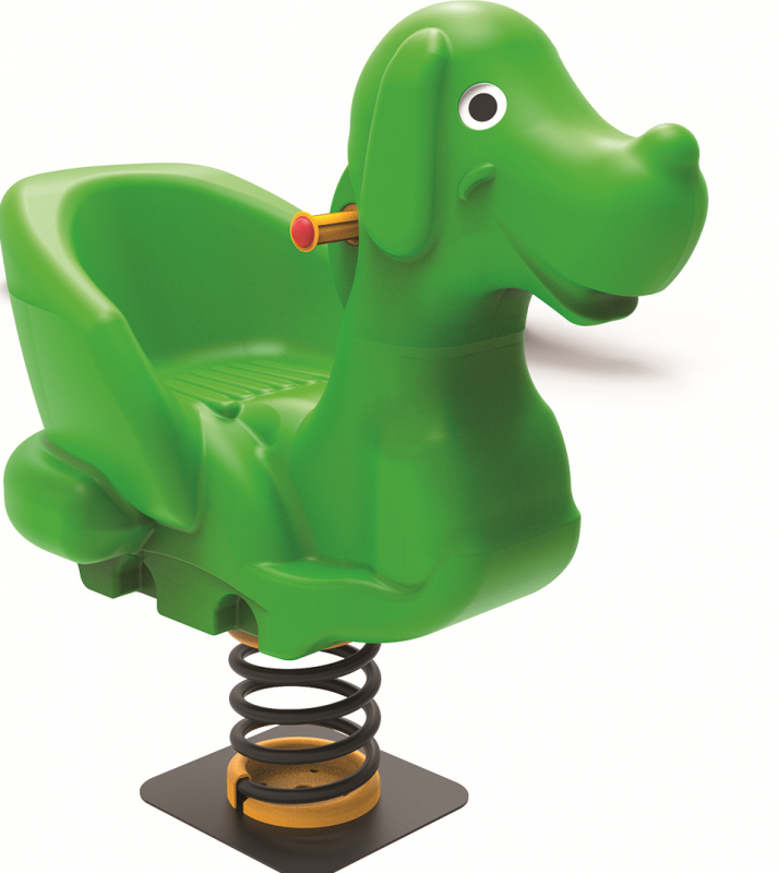 Качели пластиковые на пружине Собачка Турция: продажа, цена в Киеве ...