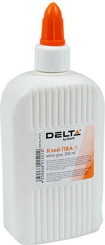 Клей ПВА "Axent/Delta" №D7123 200мл ковпачок-дозатор(1)(65) (ID#1153447117), цена: 46.30 ...