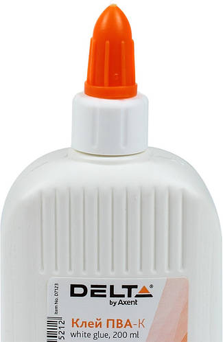 Клей ПВА "Axent/Delta" №D7123 200мл ковпачок-дозатор(1)(65) (ID#1153447117), цена: 46.30 ...
