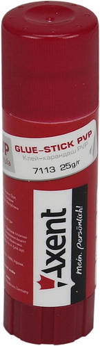 Клей-олівець "Axent" №7113 25гр PVP(12)(432), ціна 37.90 грн — Prom.ua (ID#1153446612)