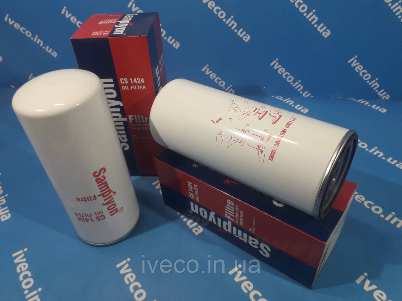 Фильтр масляный RENAULT VOLVO 21707134 466634 4666343 5010602437 ...