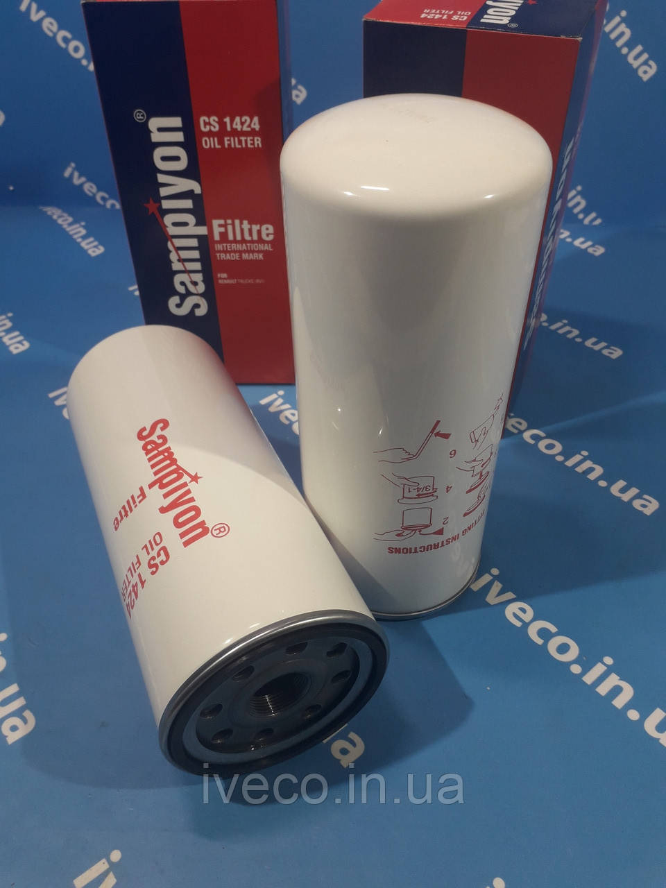 Фільтр масляний RENAULT VOLVO 21707134 466634 4666343 5010602437 ...