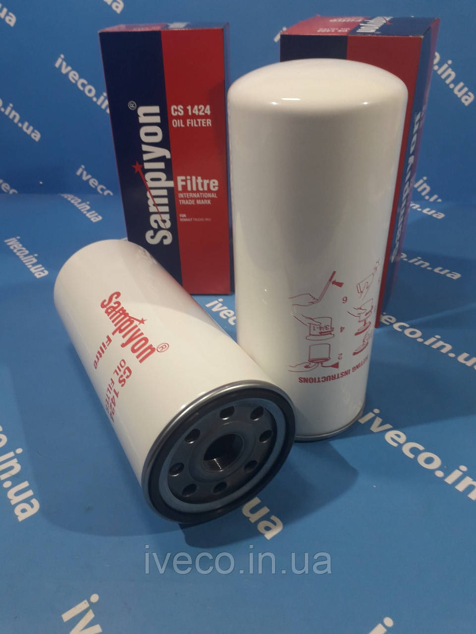 Фильтр масляный RENAULT VOLVO 21707134 466634 4666343 5010602437 ...