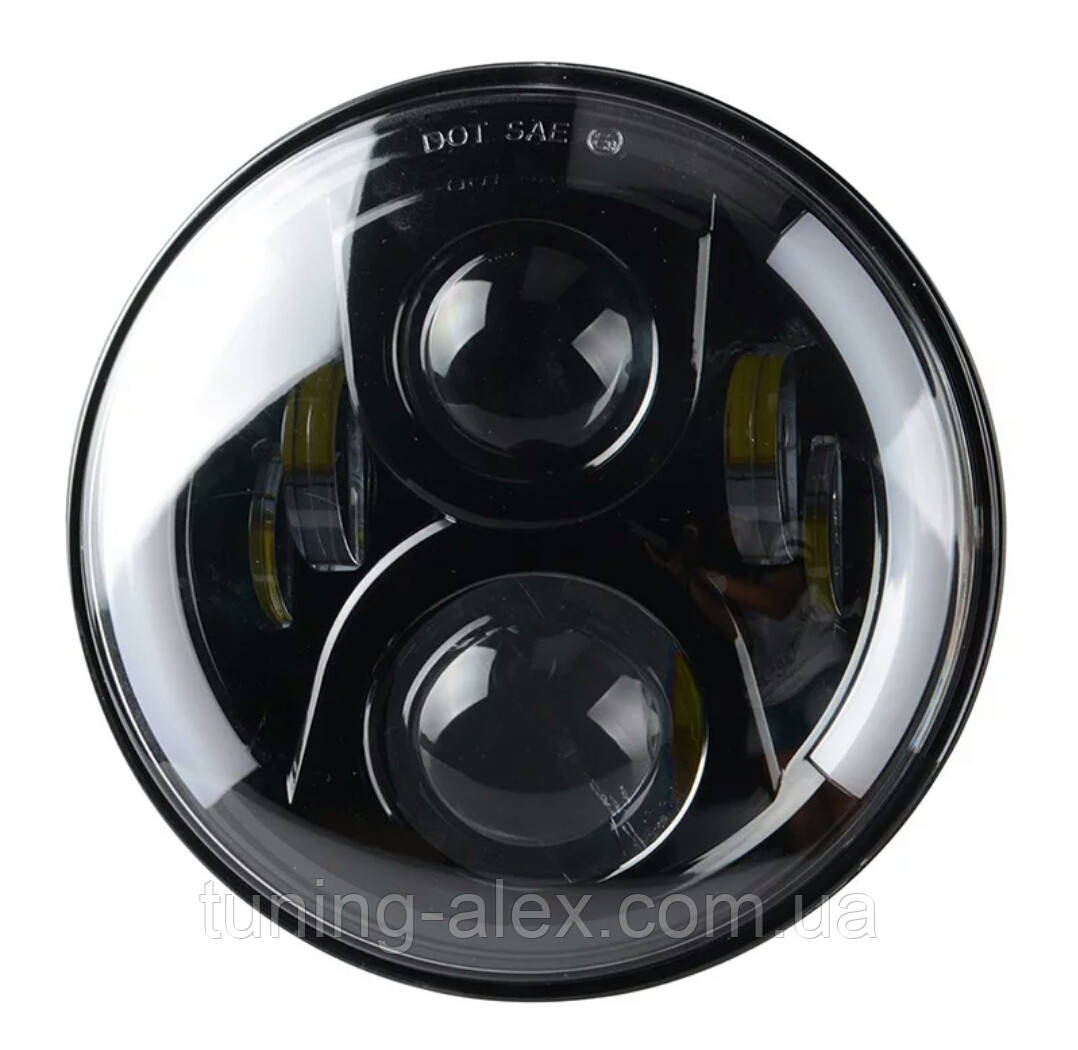 Фара Светодиодная НИВА 2121-21213, ВАЗ 2101-2102, ГАЗ 24, УАЗ 469, Jeep ...