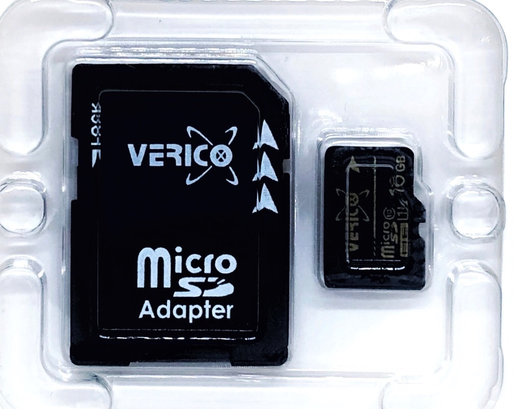Купить Карта памяти Verico Micro SDHS 16 GB + адаптер, цена 185 ₴ — Prom.ua (ID#1153897673)
