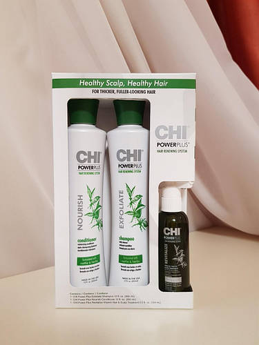 CHI Power Plus Набор против выпадения , для укрепления и роста волос ...