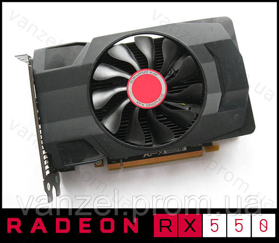 XFX Radeon RX 550 4GB GDDR5 HDMI PCI-E (RX550) Відеокарта (ID ...