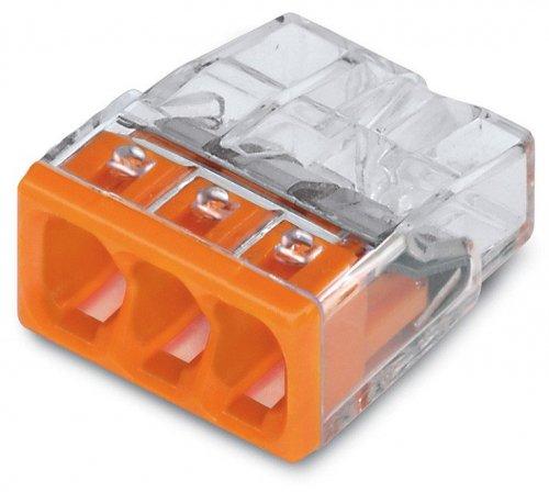 Купити Клема на 3 проводу 2273-203 WAGO, ціна 4.50 ₴ - Prom.ua (ID ...