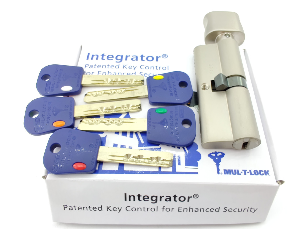 Купити MUL-T-LOCK INTEGRATOR ключ/тумблер нікель (Ізраїль), ціна 1627 ...