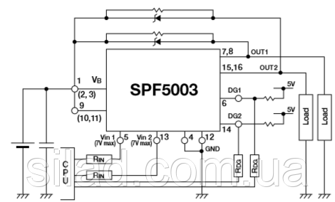 Мікросхема 5003A SPF5003 Sanken Корпус SOP-16 — Купить на BIGL.UA ᐉ ...
