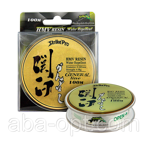 Волосінь Strike Pro General Line 100м 0.285 мм (діаметр 0.285 мм), ціна ...
