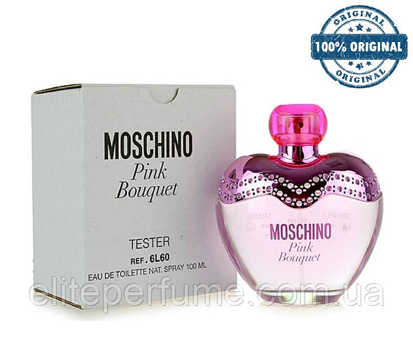 Купить Moschino Pink Bouquet TESTER 100 ml Оригинал, цена 1734 грн ...