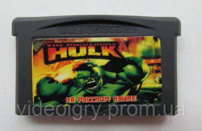 The Incredible Hulk картридж Game Boy Advance (GBA) (ID#1157686868 ...