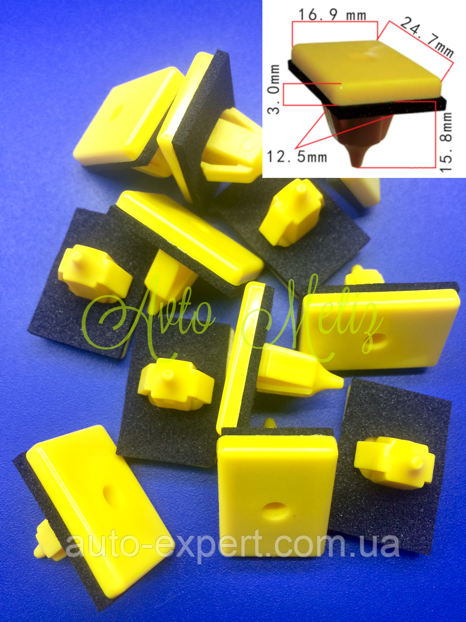 Клипса молдинга порога Hyundai 8775927000: продажа, цена в Днепре ...