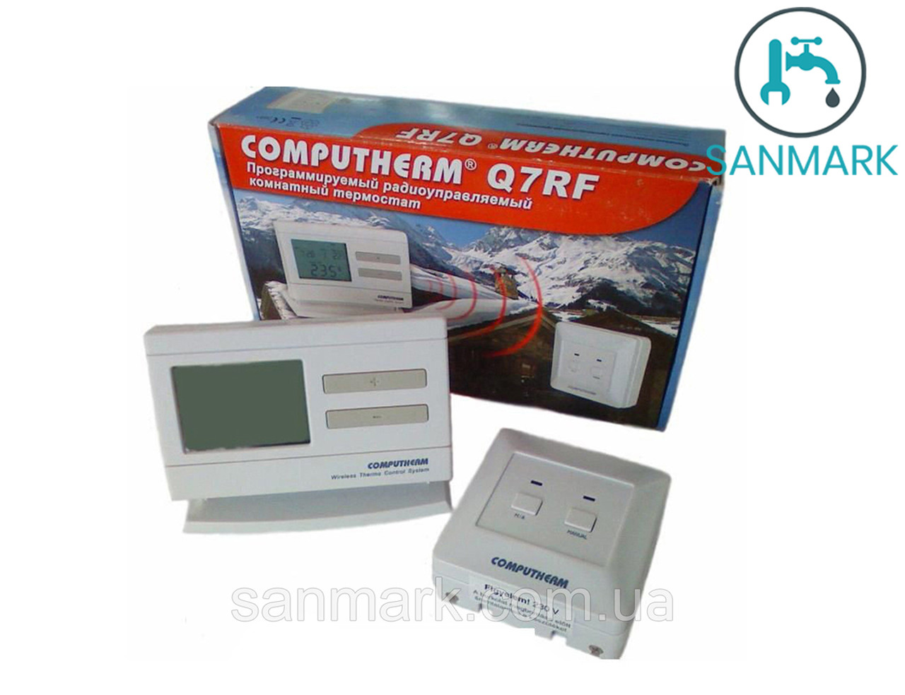Терморегулятор Computherm Q7 Rf — Купить Недорого на Bigl Ua 513573047