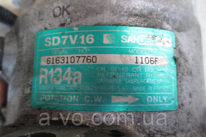 Компрессор кондиционера Peugeot 206 306 Citroen Xsara 2.0HDI, SD7V16 ...