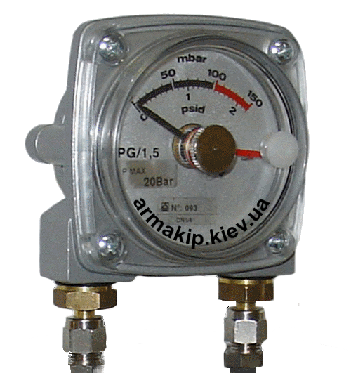 Индикатор перепада давления DPG 1,5 (Madas), цена купить в Украине