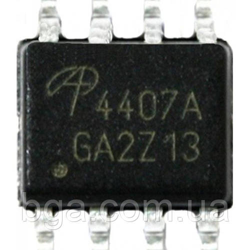Микросхема Alpha & Omega Semiconductor AO4407A, цена 34 грн - Prom.ua (ID#1155571642)