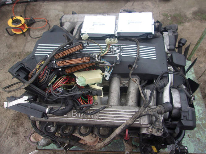 Двигатель BMW 7 750 i iL M73B54 M73 B54 (ID#1160869172), цена: 118417 ...