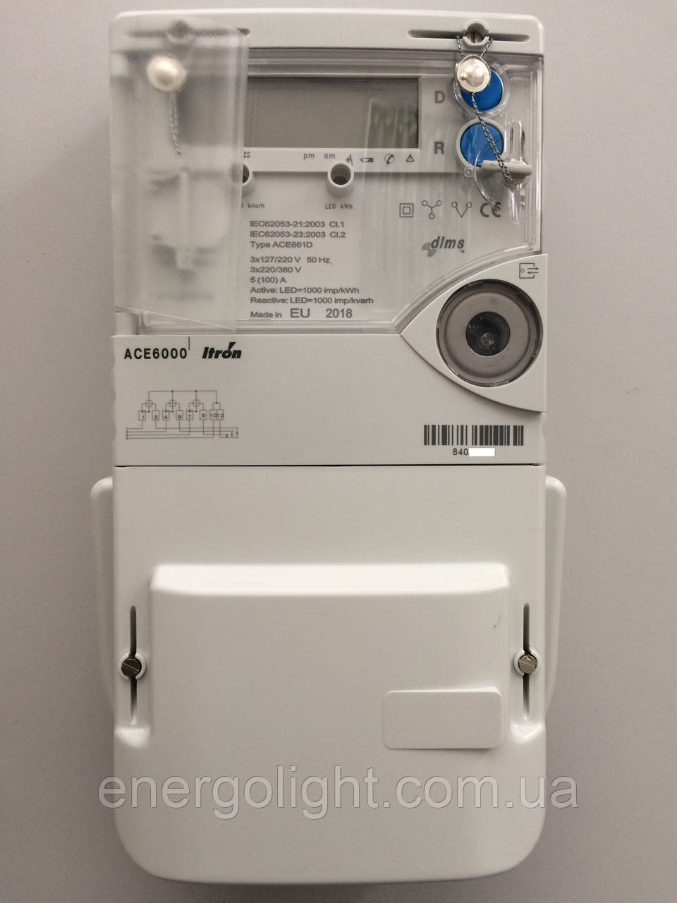 Счетчик электроэнергии ACE 6000 DC, 5(100) А. класс точности 1 ...