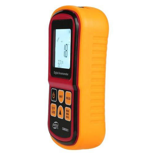 BENETECH GM8901. Анемометр цифровой c выносной крыльчаткой 45м/с, для вентиляции, крыльчатый, с ...