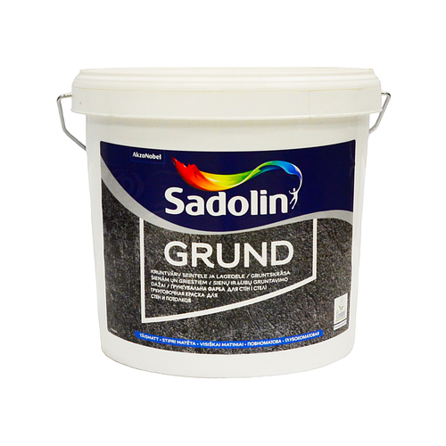 Купить Грунтовочная краска Sadolin Grund 5л (Садолин Грунт), цена 2400 ...