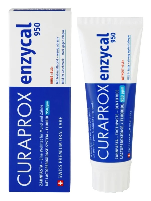 Зубна паста Curaprox ENZYCAL 950, 75 МЛ (ID#943362992), цена: 252 ...