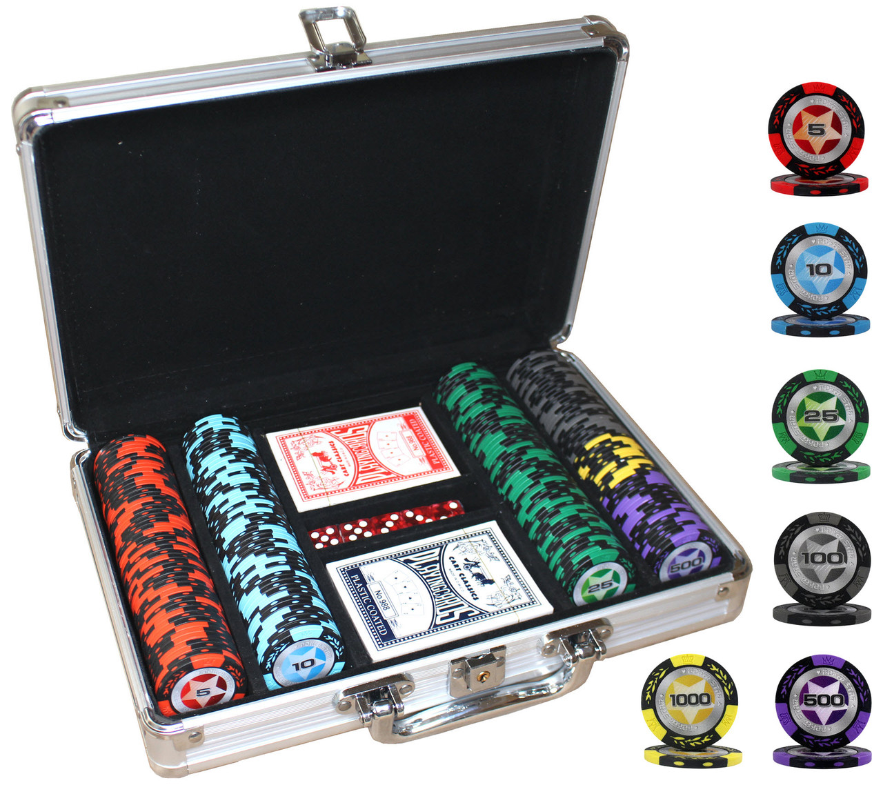 Профессиональный набор для игры в покер "Poker Star 200": продажа, цена ...