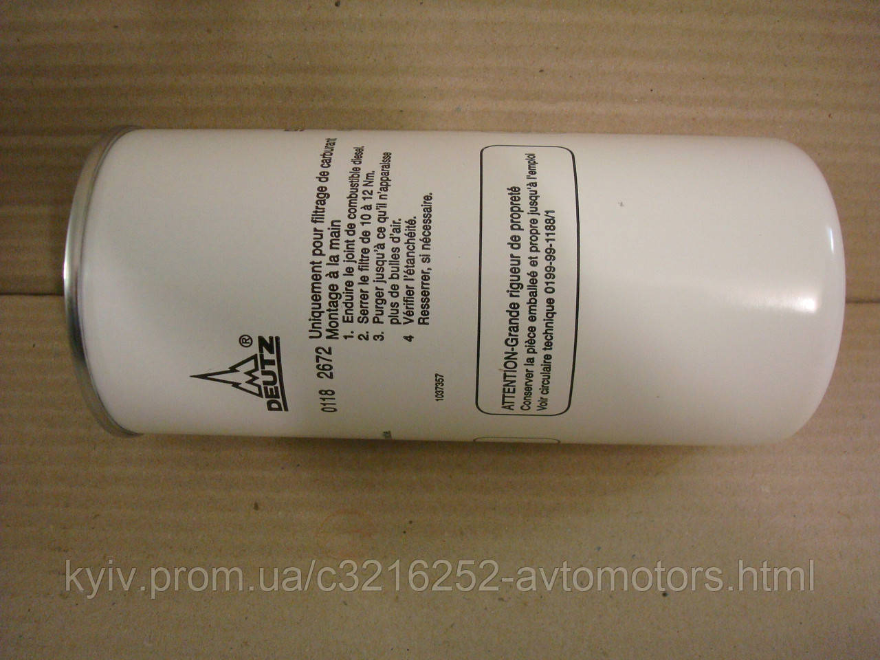 Фильтр топливный оригинал Deutz 01182672 (ID#1145680857), цена: 1781 ...