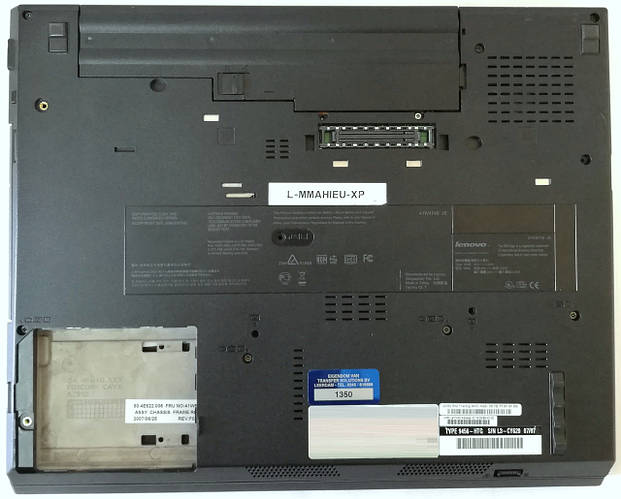 Купить Ноутбук LENOVO (IBM) ThinkPad R60 15" Intel Core 2 Duo T2400 1. ...