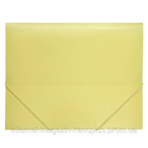Папка на гумках А4 Pastelini жовта, Axent, цена: 44.10 ₴, купить на Prom.ua