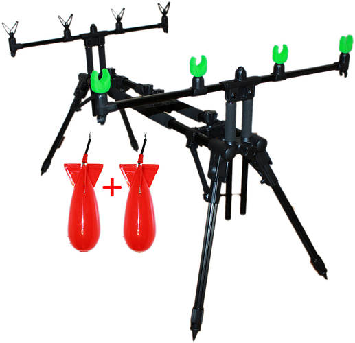 Подставка Род Под Fishing ROI Fast Carp M60 + две ракеты в подарок ...