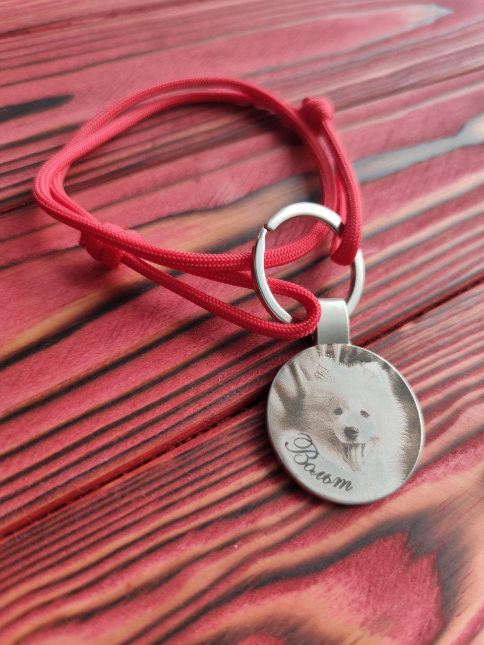 АДРЕСНИК МЕДАЛЬ 37 ММ с Фото и Текстом Гравировка с Двух Сторон на ...