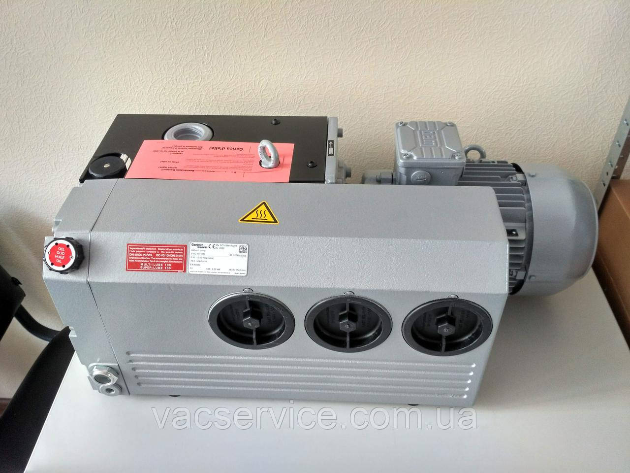 Вакуумный насос ELMO RIETSCHLE V-VC 75 пластинчато-роторный. Гарантия ...