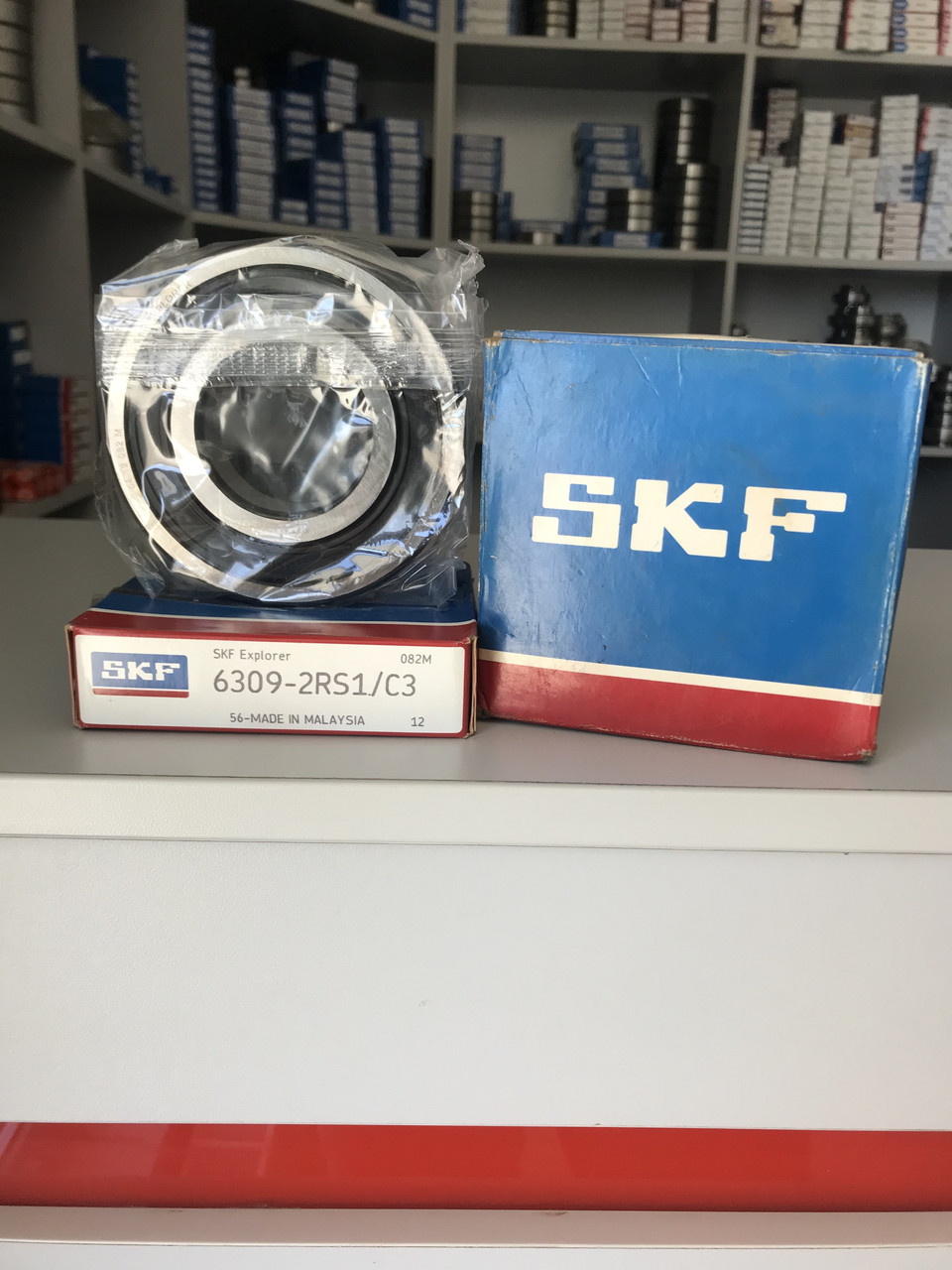 Купить Подшипник 6309.2RS/C3 (180309) SKF, 45х100х25мм, шариковый ...