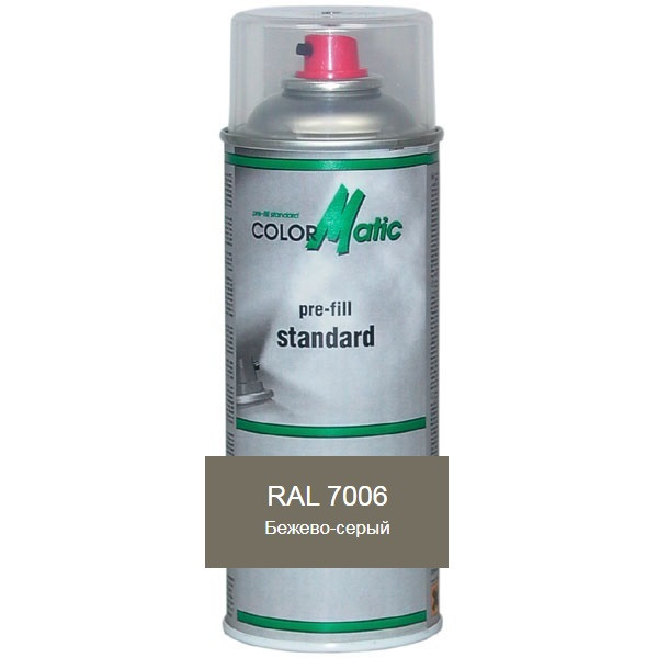 Аерозольна акрилова фарба RAL 7006 Mobihel (бежево-сірий): продаж, ціна ...