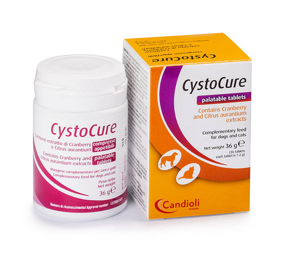 Таблетки Candioli Cystocure для поддержания мочеполовой системы при ...