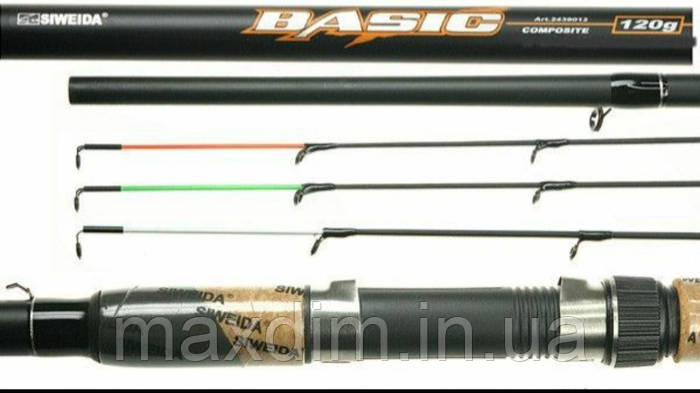 Фідер Siweida Basic feeder 330см 120гр, ціна 700 грн — Prom.ua (ID#1168476080)