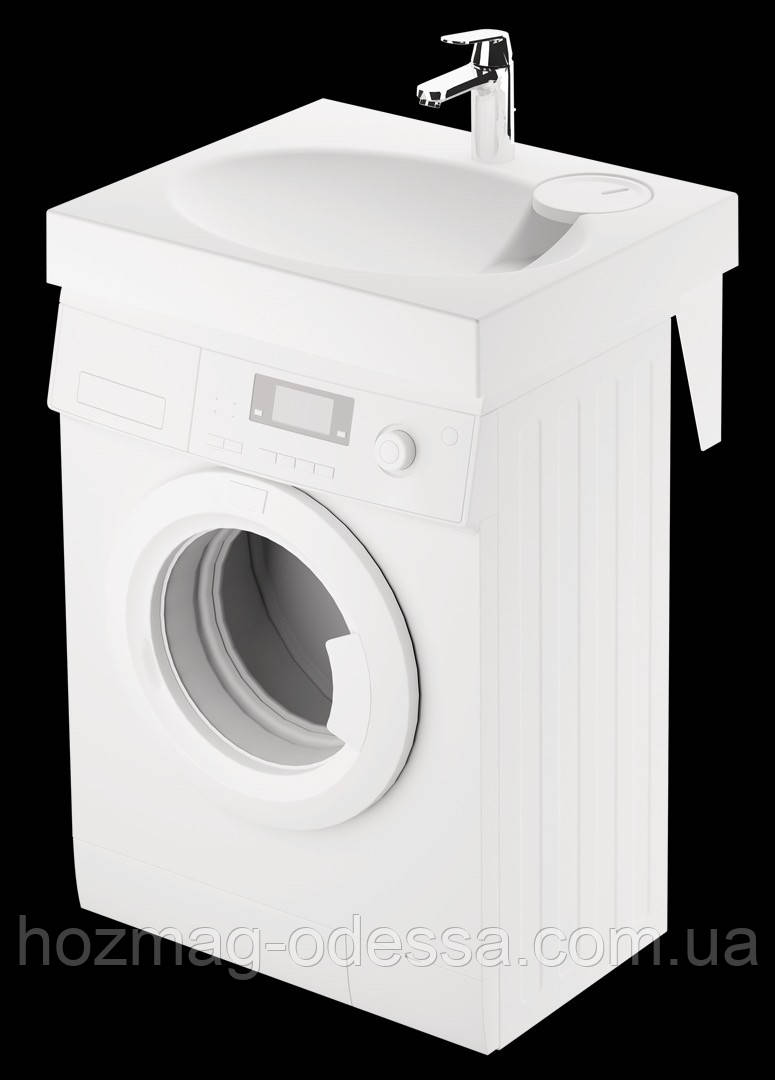Раковина над стиральной машиной 600*500*90 мм, белая: продажа, цена в ...