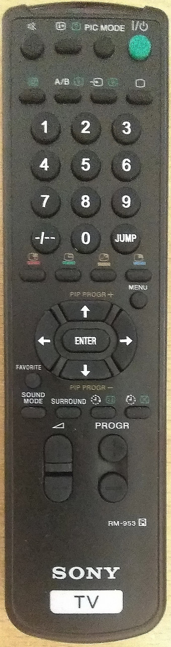 Пульт от Телевизора SONY RM-953 — Купить Недорого на Bigl.ua (1169716142)