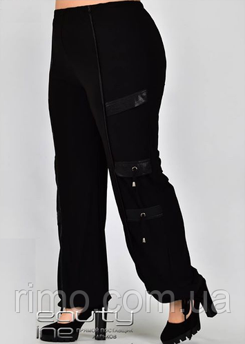 Брюки женские большого размера Элина (ID#1169717170), цена: 650 ...