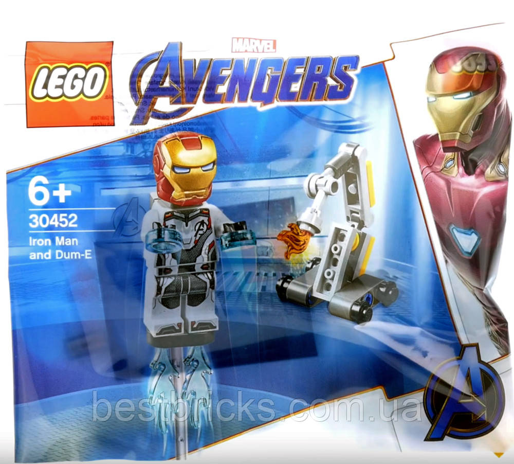 Lego Super Heroes Железный Человек и Dum E 30452 — Купить Недорого на Biglua 1169734987