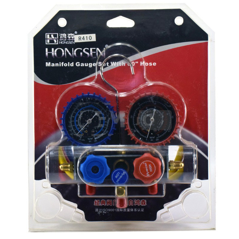 Коллектор Заправочный HongSen 2-вентильный HS-410A-P на Блистере в ...